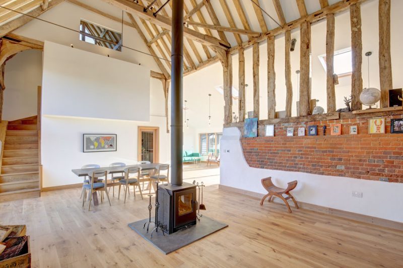 Primrose Barn, South Norfolk - Aluminium Clad Windows
